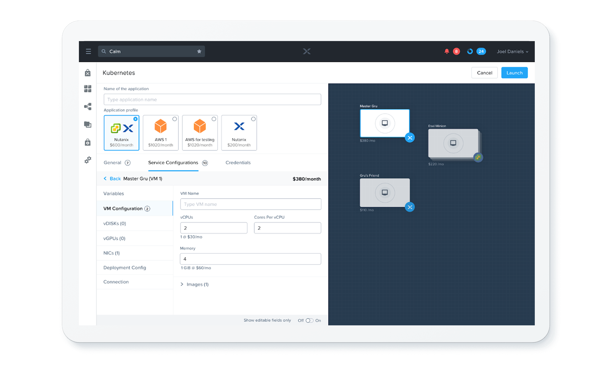应用程序编排和自动化| Nutanix Calm - 伟德1964手机,伟德国际19